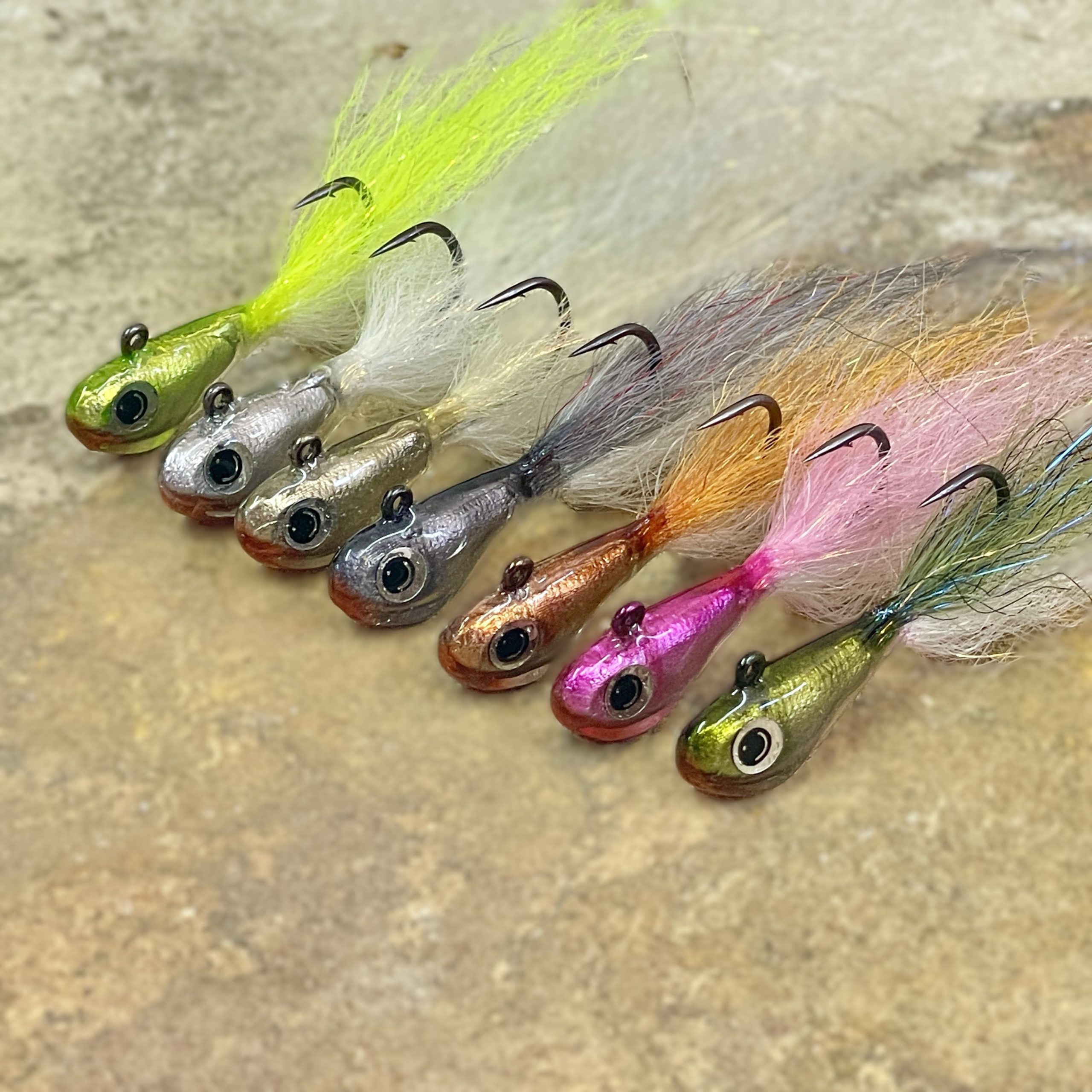 Epoxy Synthetic Bucktail Jigs