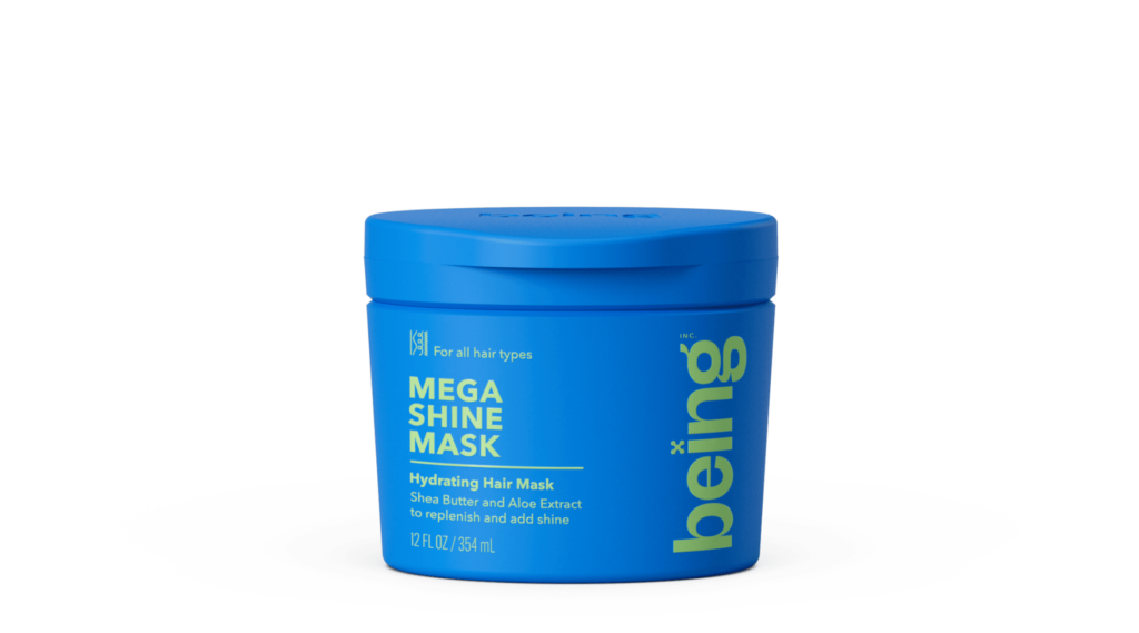 Mega Shine Mask | Hydrating Hair Mask | Being Haircare