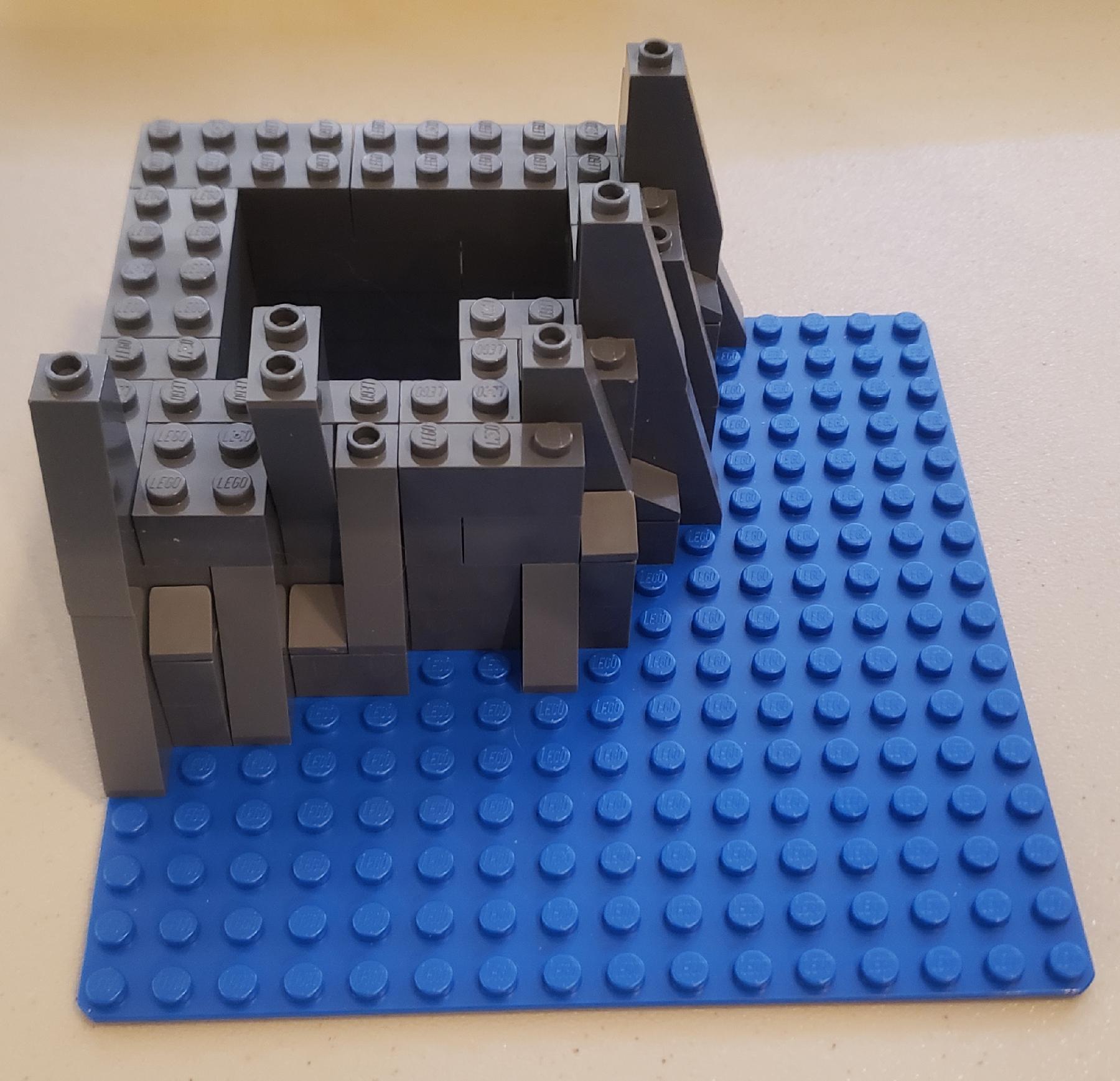 Cliff Convex Curve Step 4 – Cactus Brick