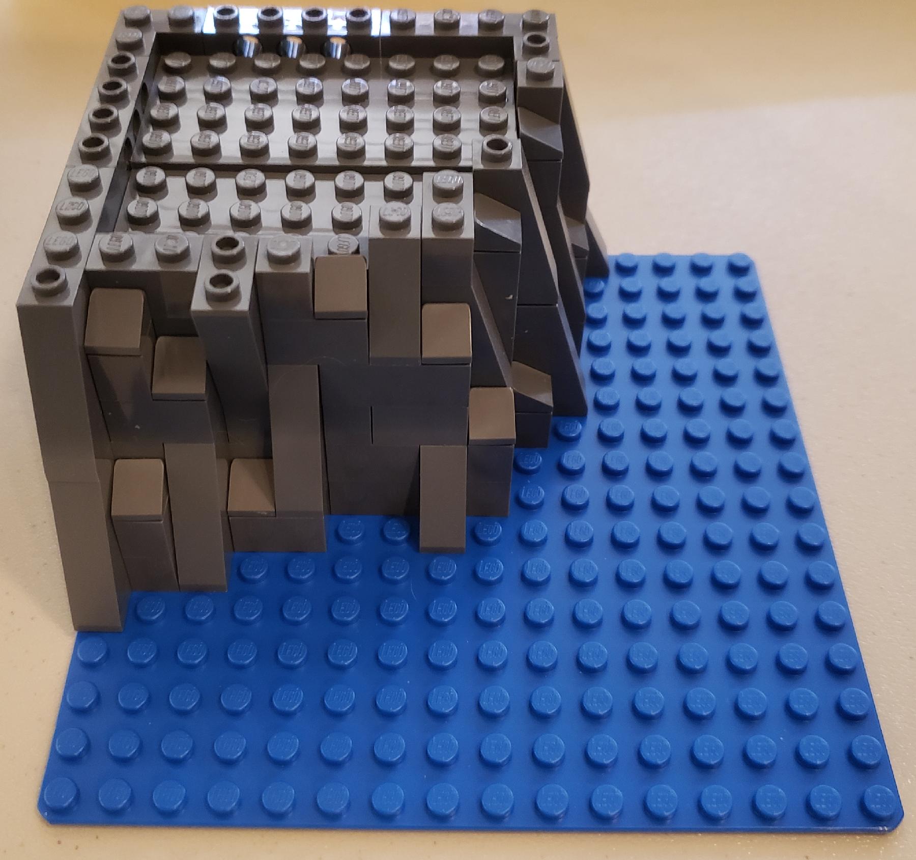 Cliff Convex Curve Step 7 – Cactus Brick