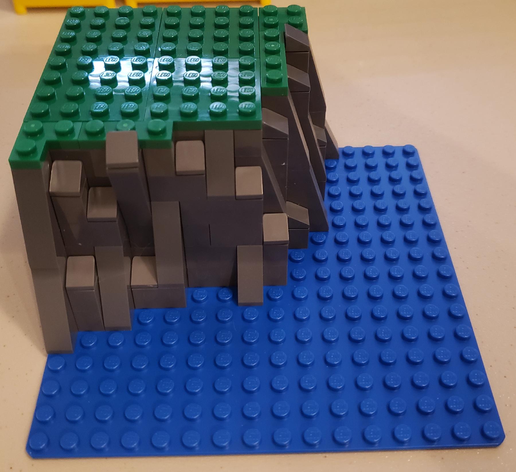Cliff Convex Curve Step 8 – Cactus Brick