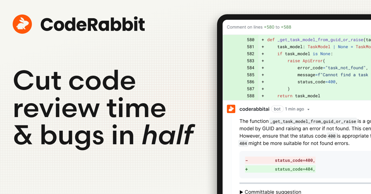 Cut Code Review Time & Bugs in Half with CodeRabbit - Laravel News