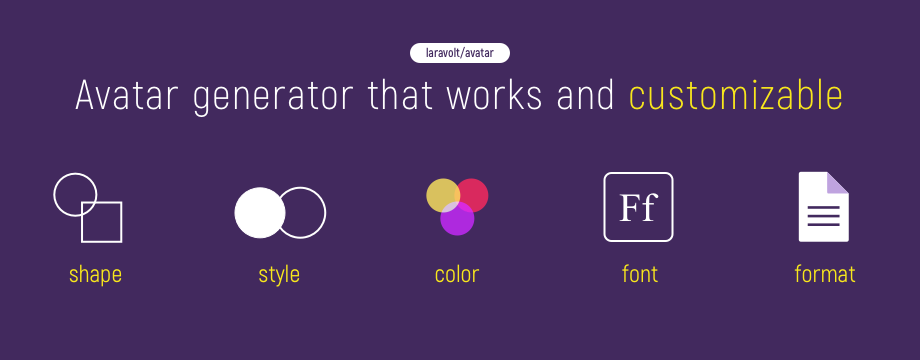 Turn name, email, and any other string into initial-based avatar or ...