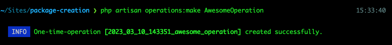 Run operations once after deployment - just like you do it with migrations!