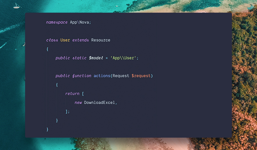 Supercharged Excel exports for Laravel Nova Resources
